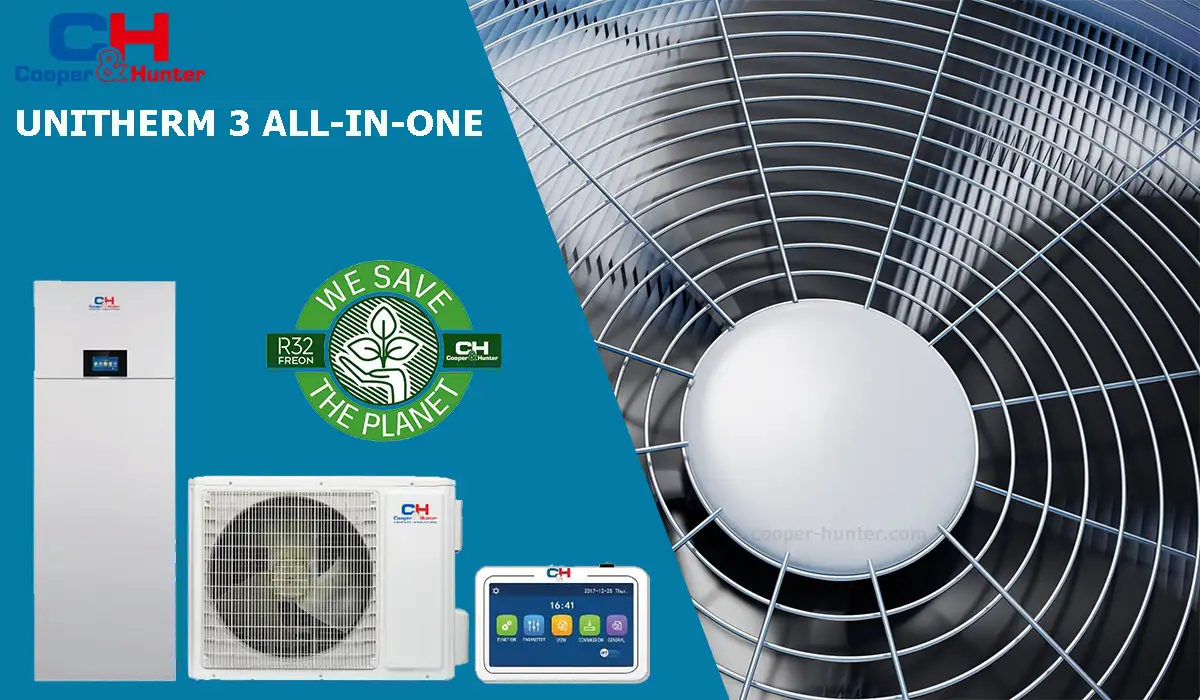 Тепловой насос UNITHERM 3 ALL-IN-ONE CH-HP12WTSIRM3 купить